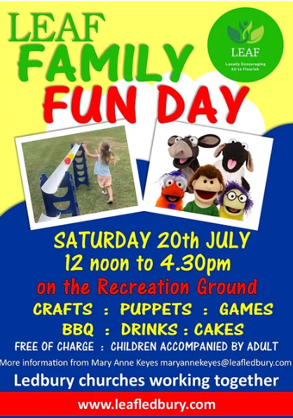 Ledbury Churches Family Fun - July Malvern Hills, Worcestershire, UK ...